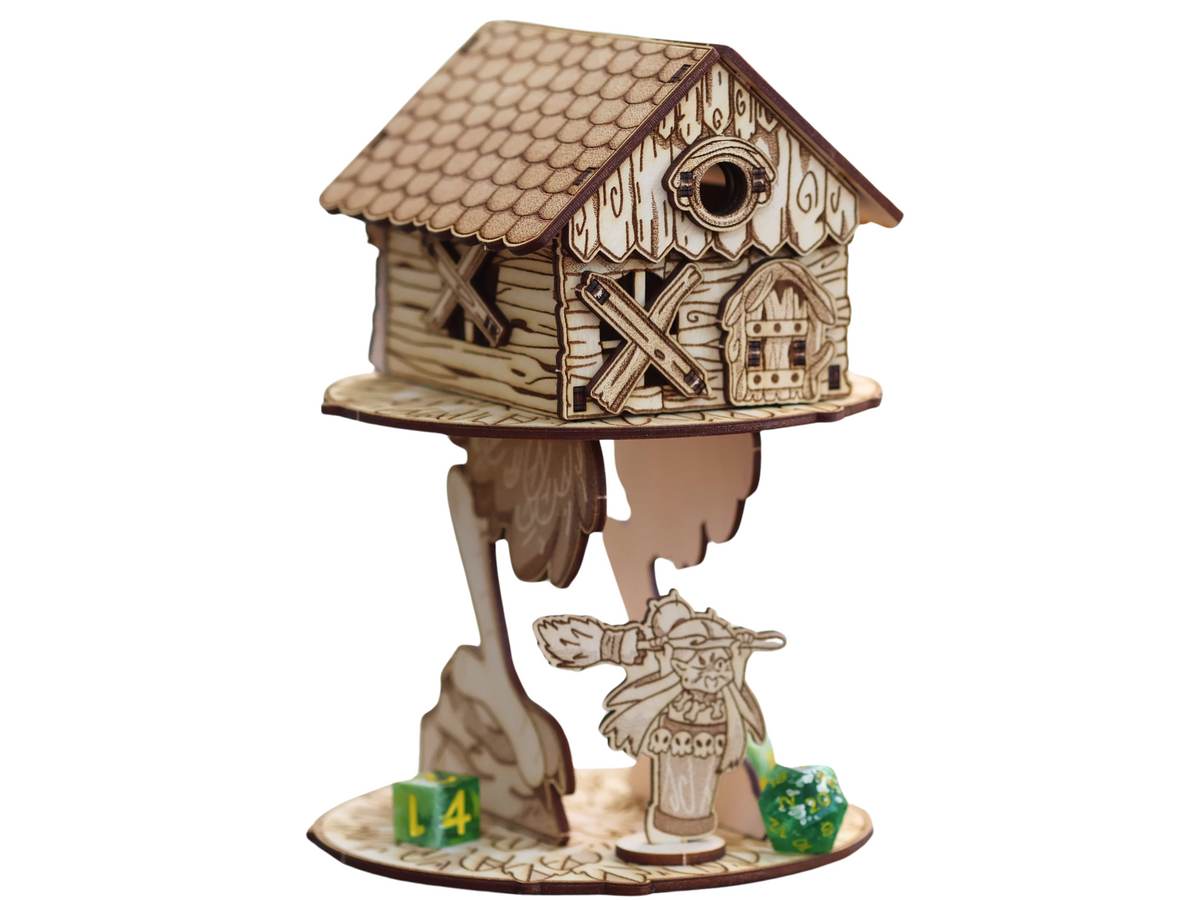 Baba Yaga Hut Miniature – CorvidArts