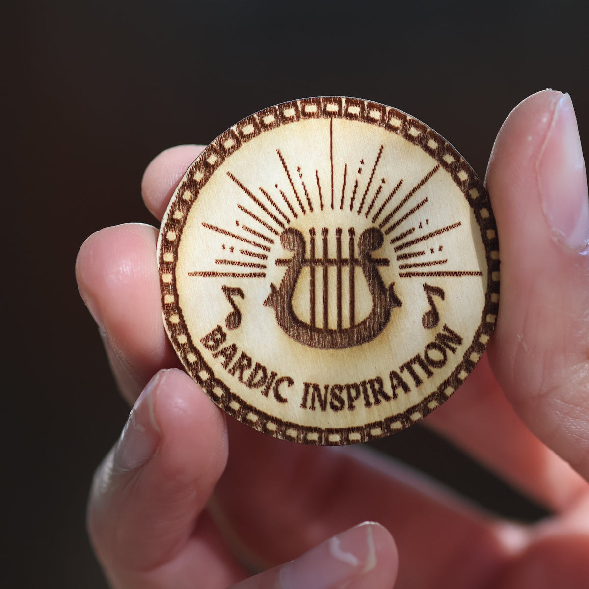 Bardic Tokens ( Set of 6 ) – CorvidArts